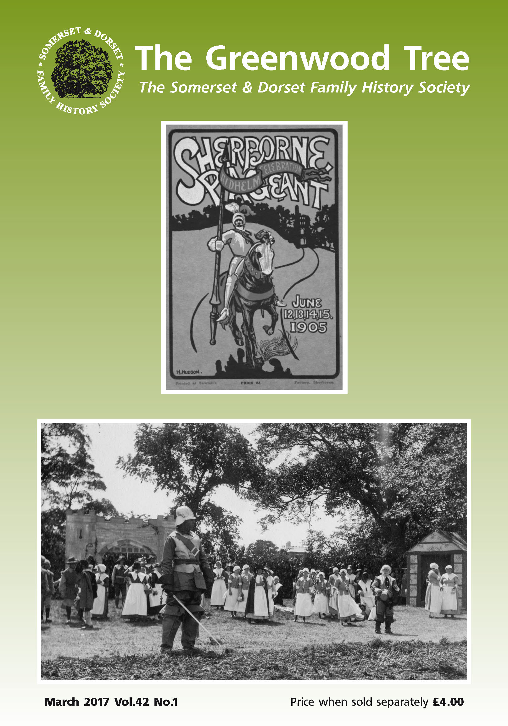The Greenwood Tree - March 2017 - Somerset & Dorset Family History Society