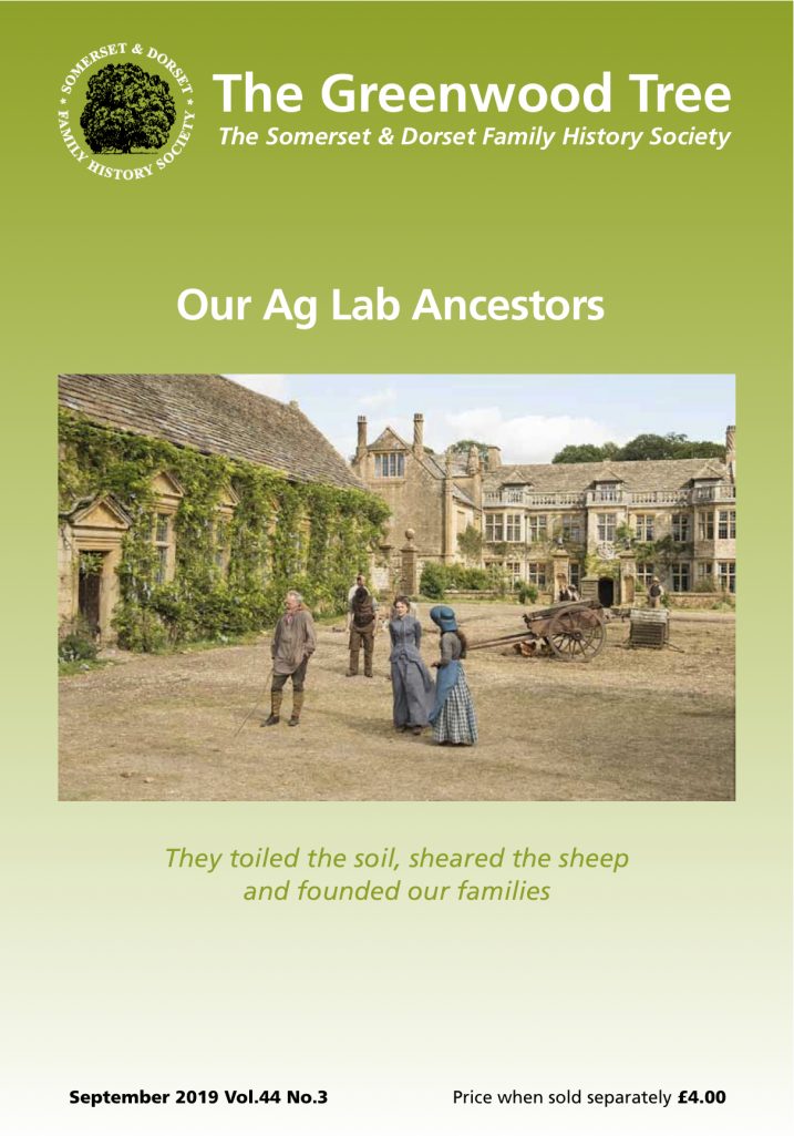 The Greenwood Tree - September 2019 - Somerset & Dorset Family History ...