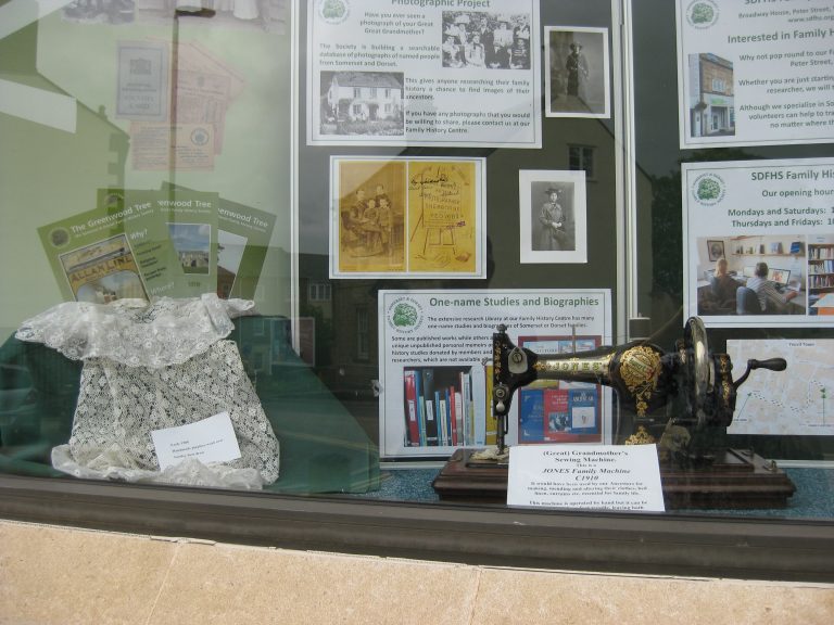 Provoking memories via Yeovil Library window display - Somerset ...